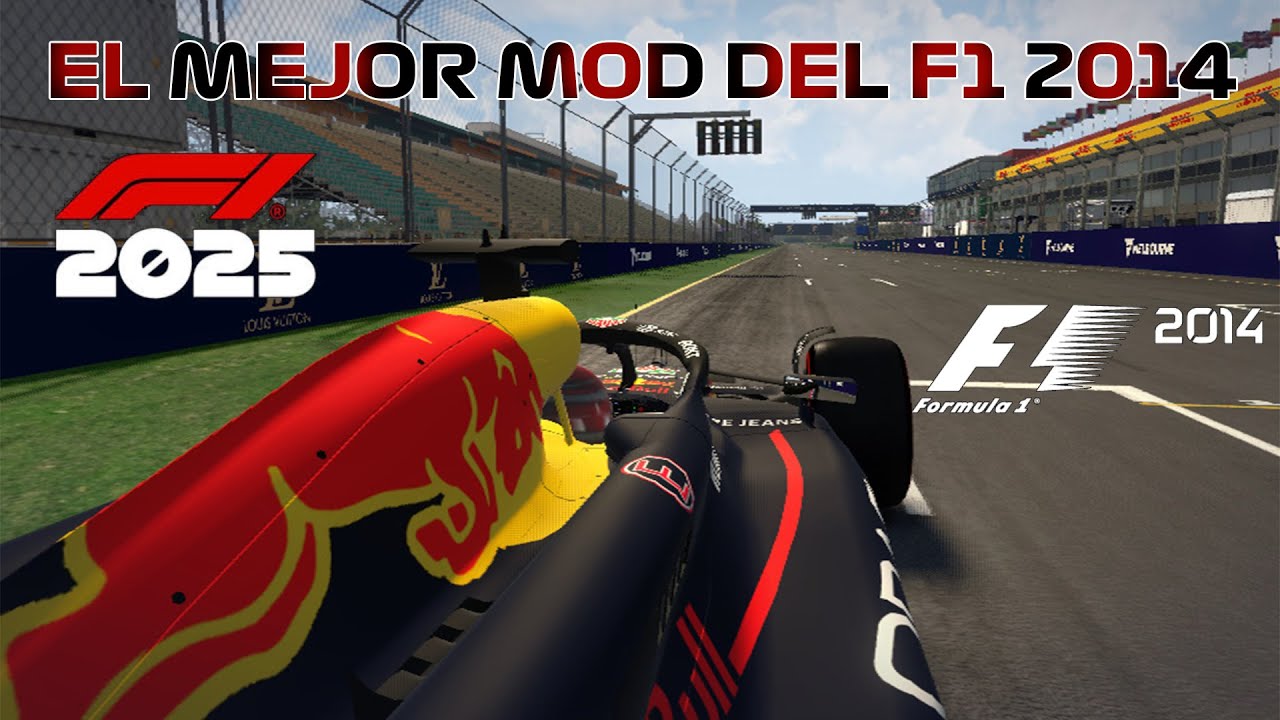 ¡F1 2014 ACTUALIZADO AL 2025! F1 2014 MOD 2025 BETA - YouTube