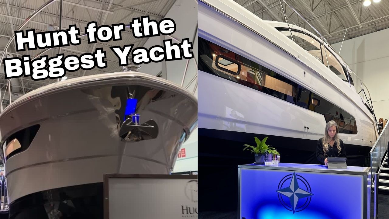 Touring the Biggest Yachts that I Could Never Afford at the Toronto ...