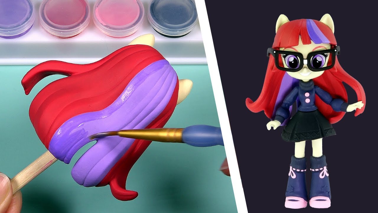 CUSTOM My Little Pony MOON DANCER Equestria Girls Minis Doll MLP ...