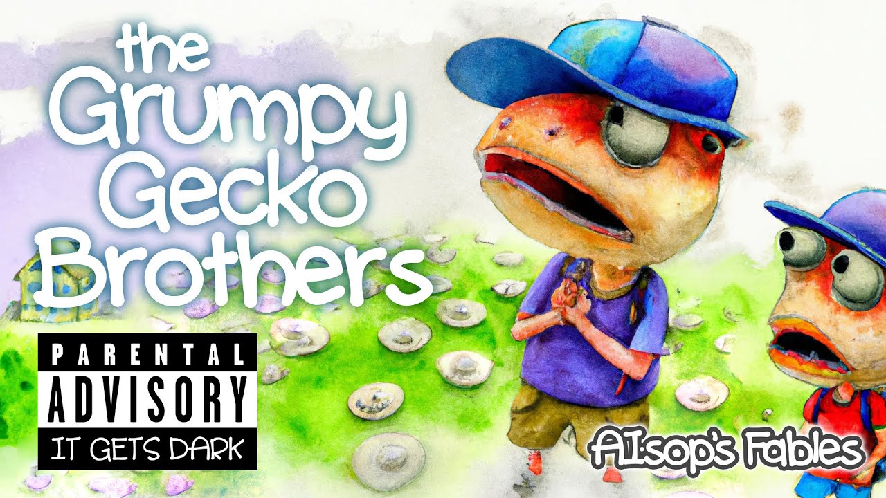 The Grumpy Gecko Brothers - AI Fable - YouTube