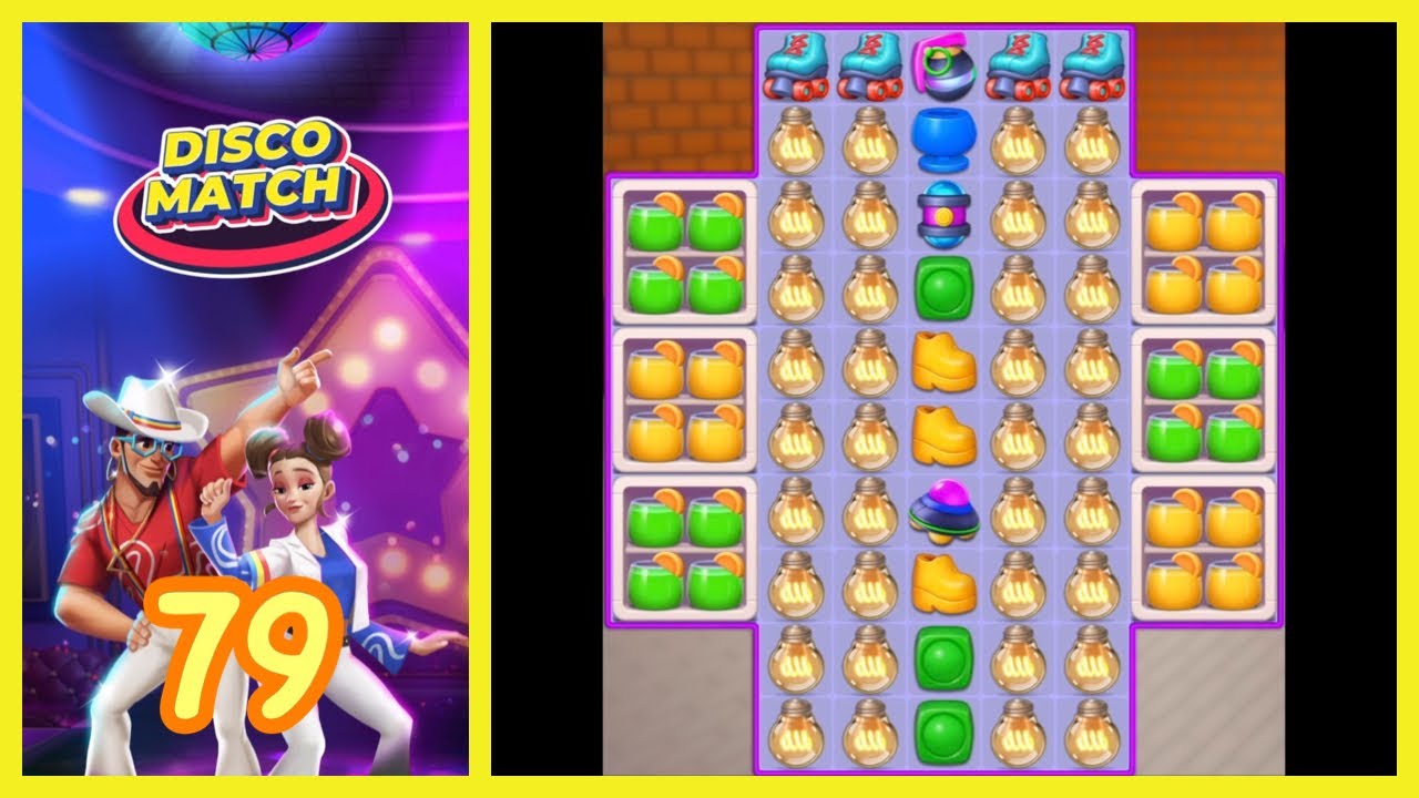Disco Match Gameplay 79 - YouTube