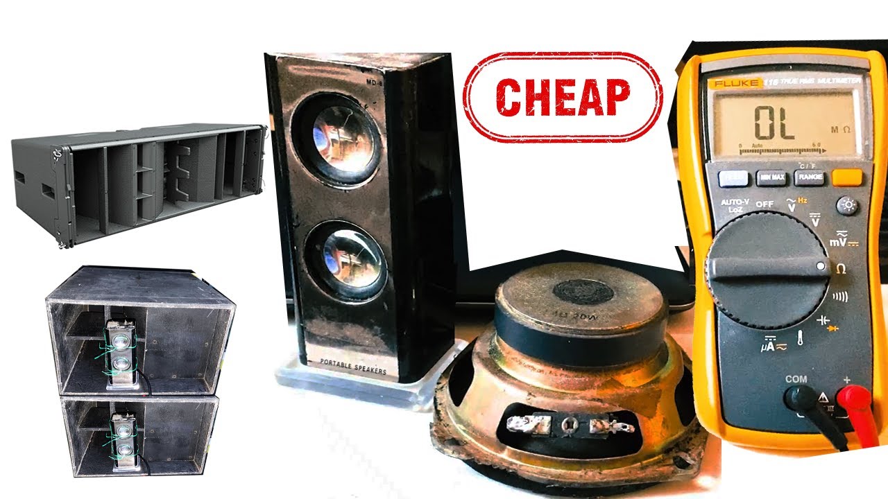 Line ARRAY Build SUPER CHEAP but HIGH Quality Sound - YouTube