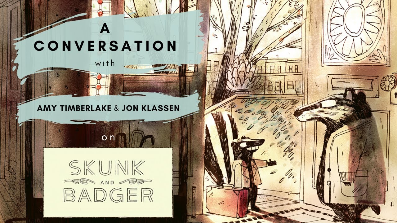 SKUNK AND BADGER by Amy Timberlake with pictures by Jon Klassen || In ...