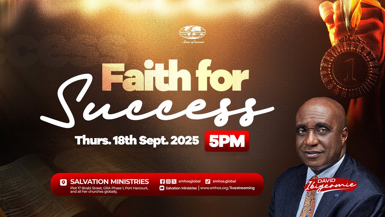 Faith for Success | Thursday, 18th September 2025 - thejesusculture