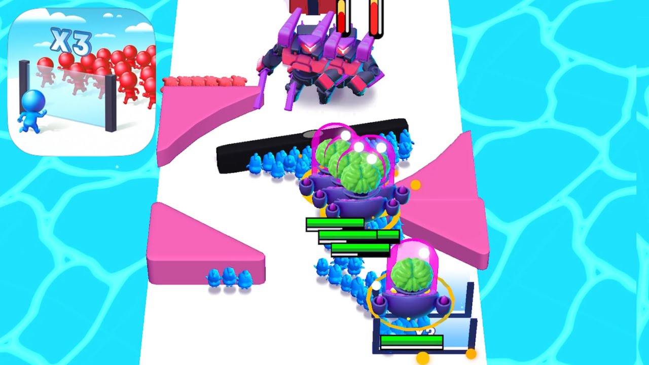 Mob Control - All Levels Gameplay Android, iOS - YouTube