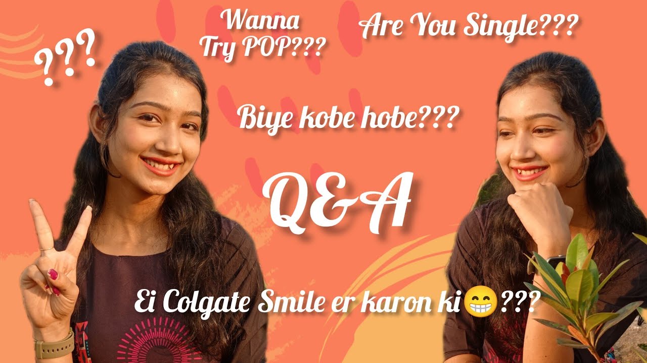 বিয়ে কবে করছি?👀 Wanna Try POP?😌 My 2nd Q&A video💥 #qnavideo #qnavlog # ...