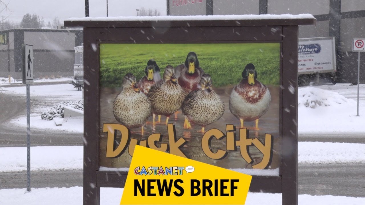 'Duck City' becomes official, with a sign - YouTube