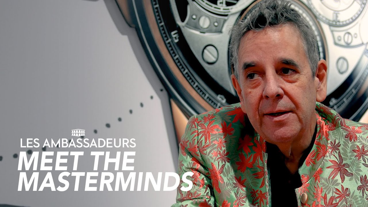 Watch owner at Louis Moinet Jean-Marie Schaller, shares the secrets of ...