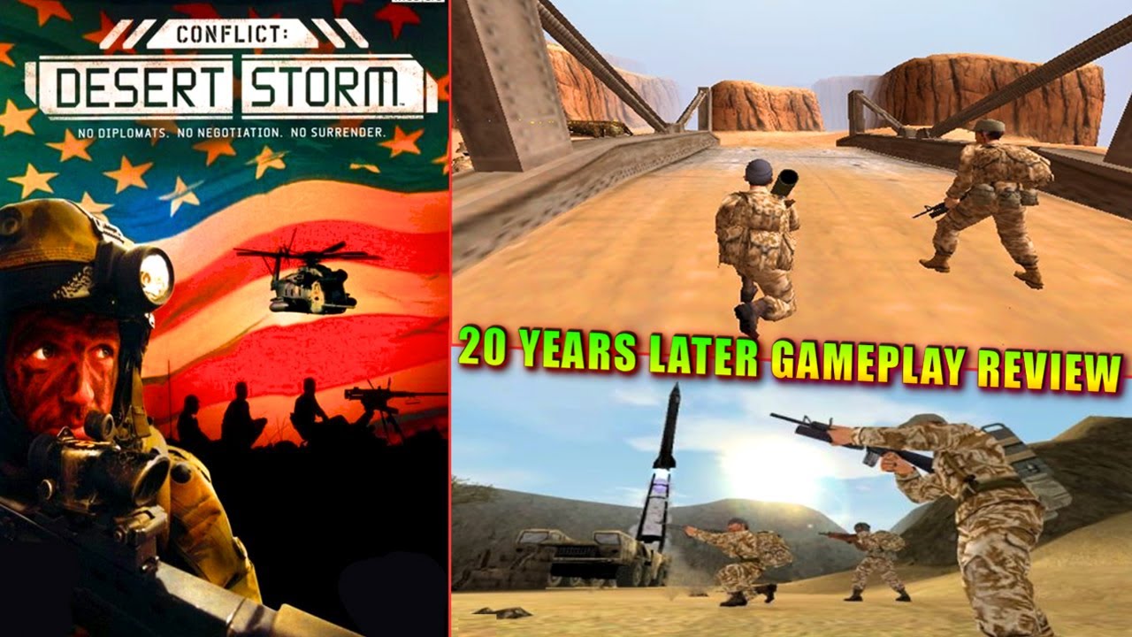 Conflict: Desert Storm - 20 Years Later Gameplay Review Gamecube 4K ...