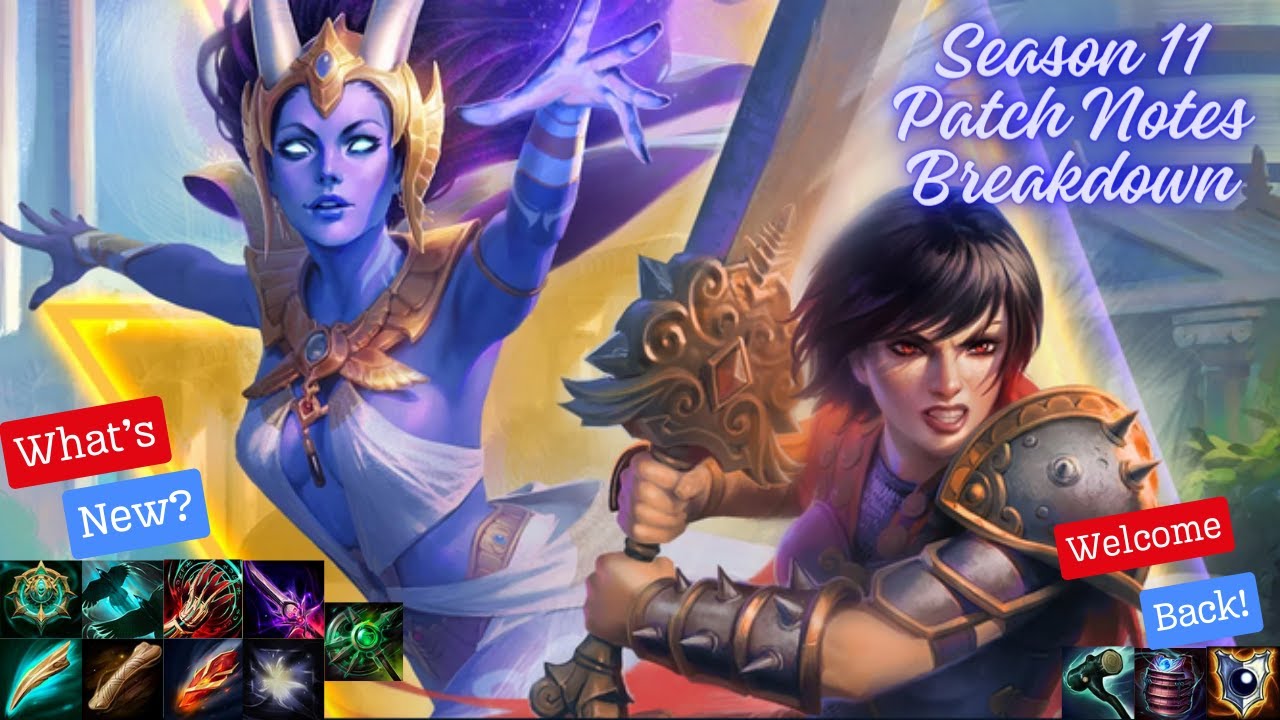 Season 11 Patch Notes Breakdown! - YouTube