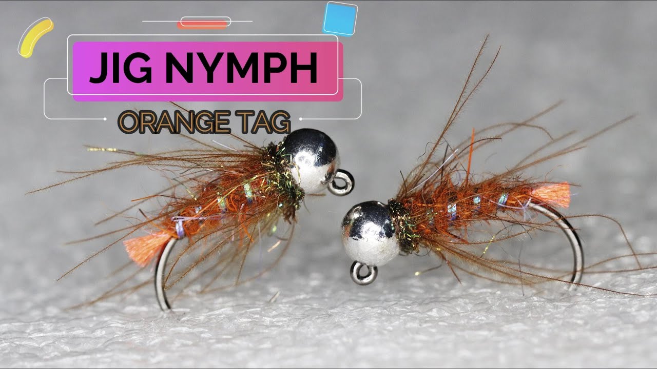Jig Nymph - Orange Tag - YouTube
