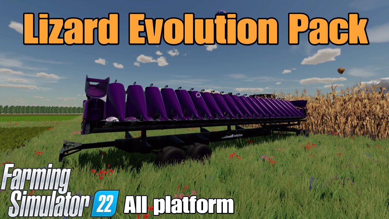 Lizard Evolution Pack / FS22 mod for all platforms - YouTube