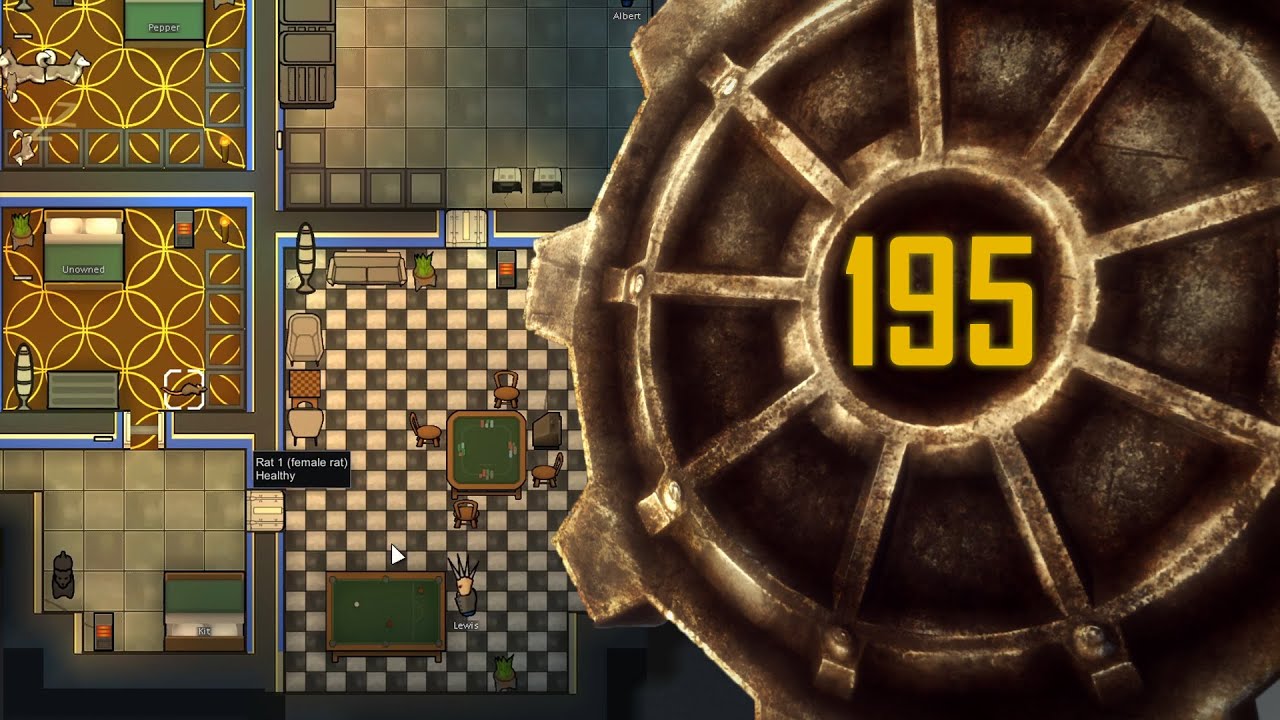 VAULT 195 | RIMWORLD - YouTube