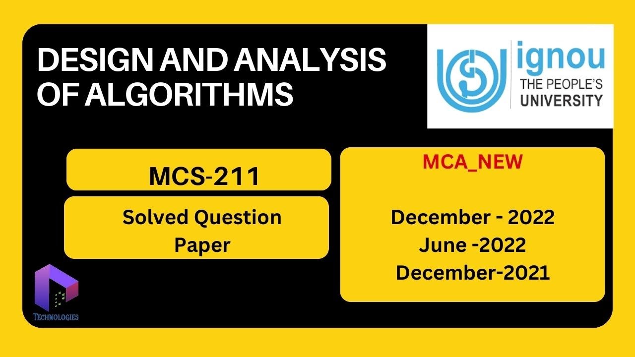Mcs 211 Solved Question Paper June And Dec 22 Dec 21 Exam