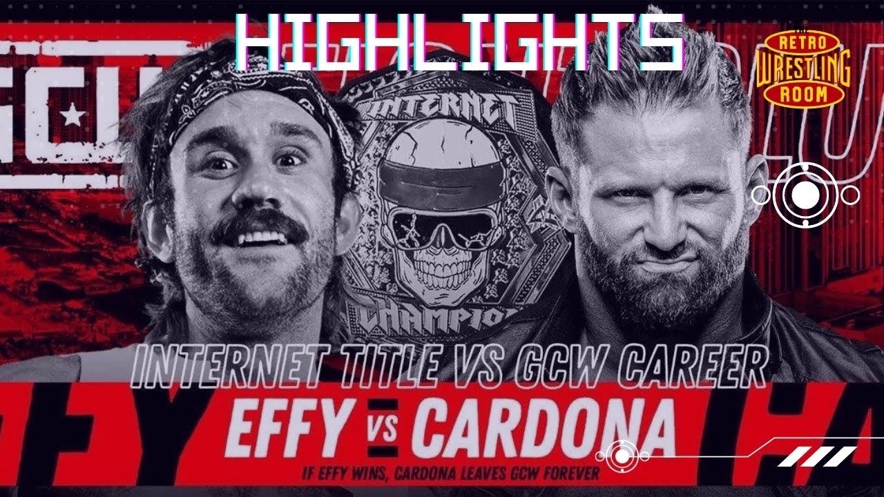 Matt Cardona vs Effy / GCW Fightclub / Wrestling Highlights - YouTube