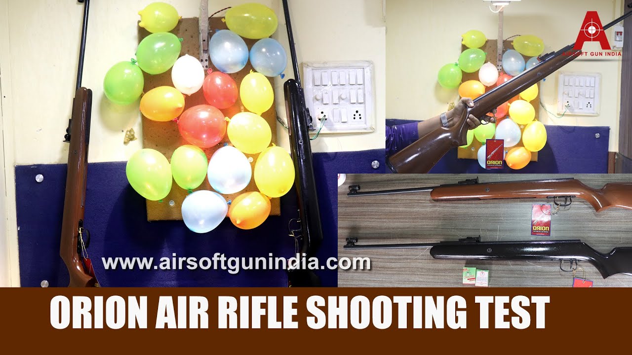 Orion Air rifle shooting test - YouTube