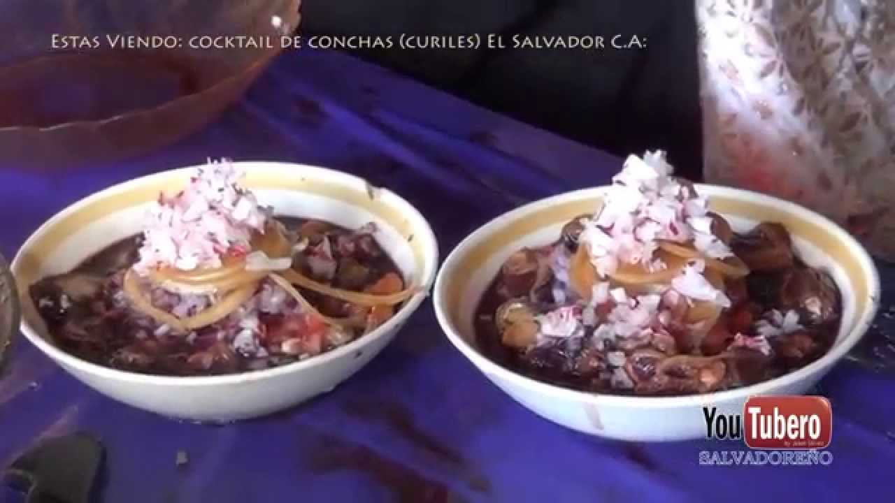 Como se prepara un Cocktail de Conchas (Curiles) San Luis la Herradura ...