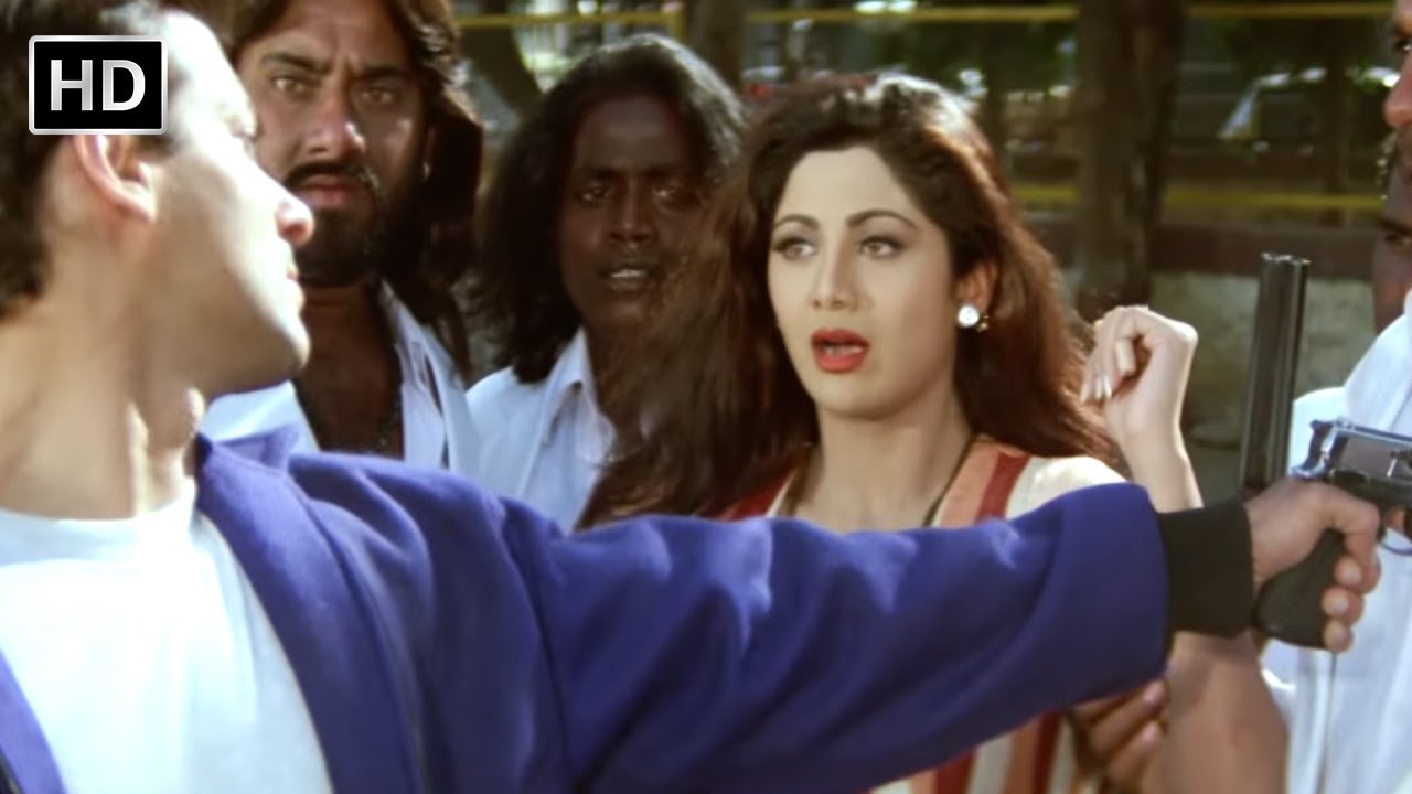 Auzaar Movie Action SCENE (HD) | Shilpa Shetty, Salman Khan, Sanjay ...