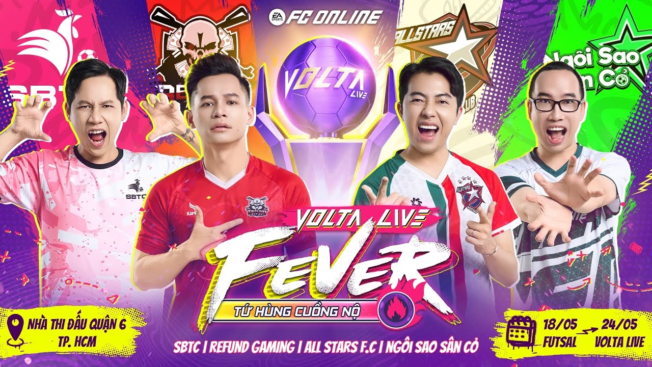 [TRAILER] VOLTALIVE FEVER TỨ HÙNG CUỒNG NỘ: REFUND GAMING - ALLSTARS SG ...