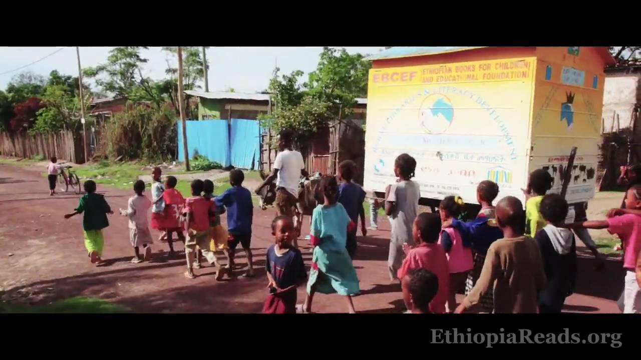 Ethiopia Reads - Donkey Mobile Libraries - YouTube