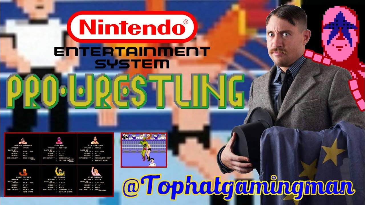 NES Wrestling Games and My Journey in Pro Wrestling - Top Hat Gaming ...