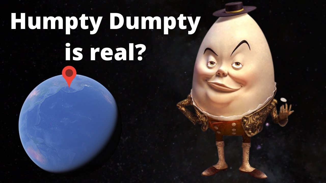 Humpty Dumpty is real??🤯😰 Scary stuff caught on Google Earth and Google ...