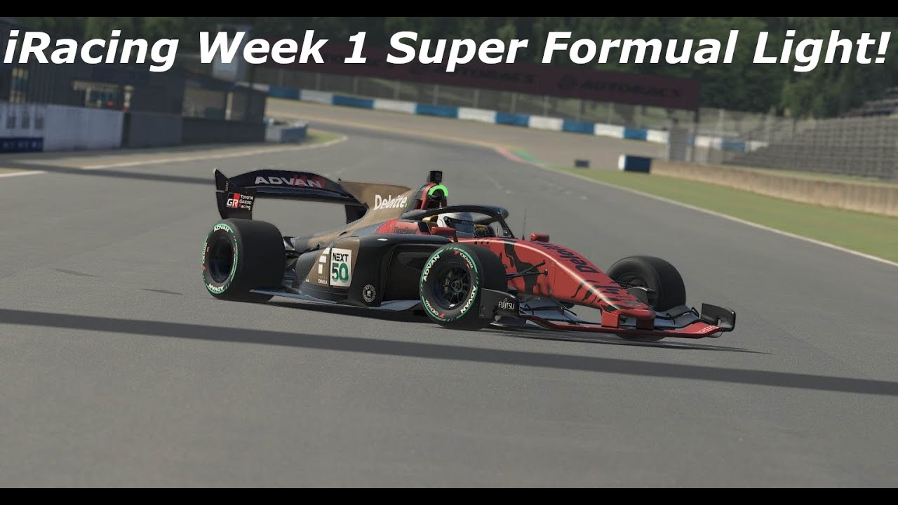 iRacing Week 1 Super Formula Light! @ Okayama International Circuit ...