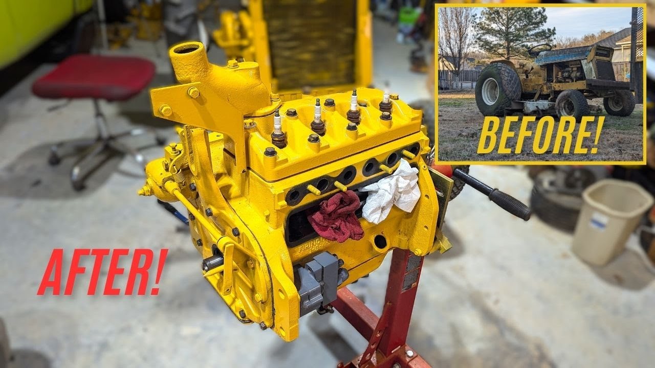 Cub Lo-Boy C60 Engine Assembly | Restoration Ep4 - YouTube