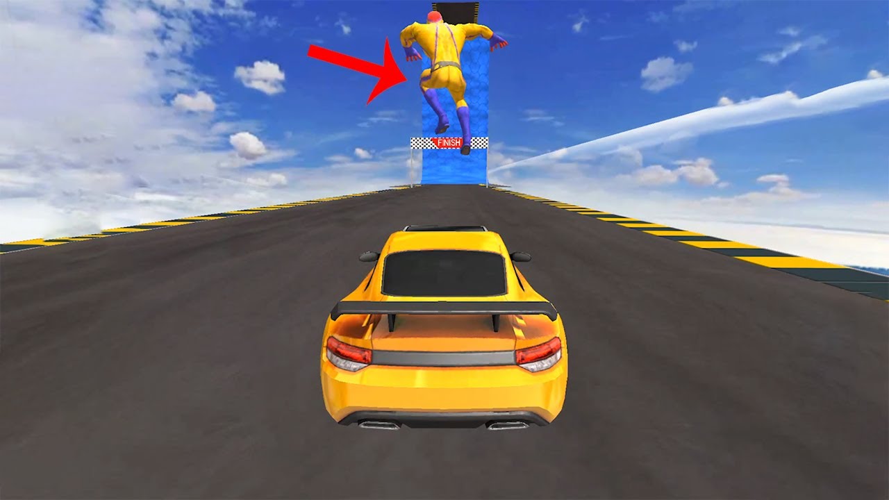 Mega Ramp Car Stunts game । Extreme Car Stunt Game 2020 । Android ...