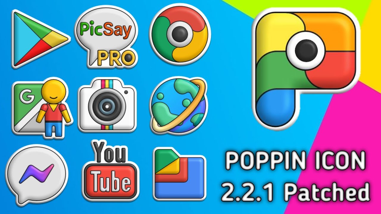WAJIB PUNYA NIE_ IconPack_POPPIN 2.2.1 Patched - YouTube