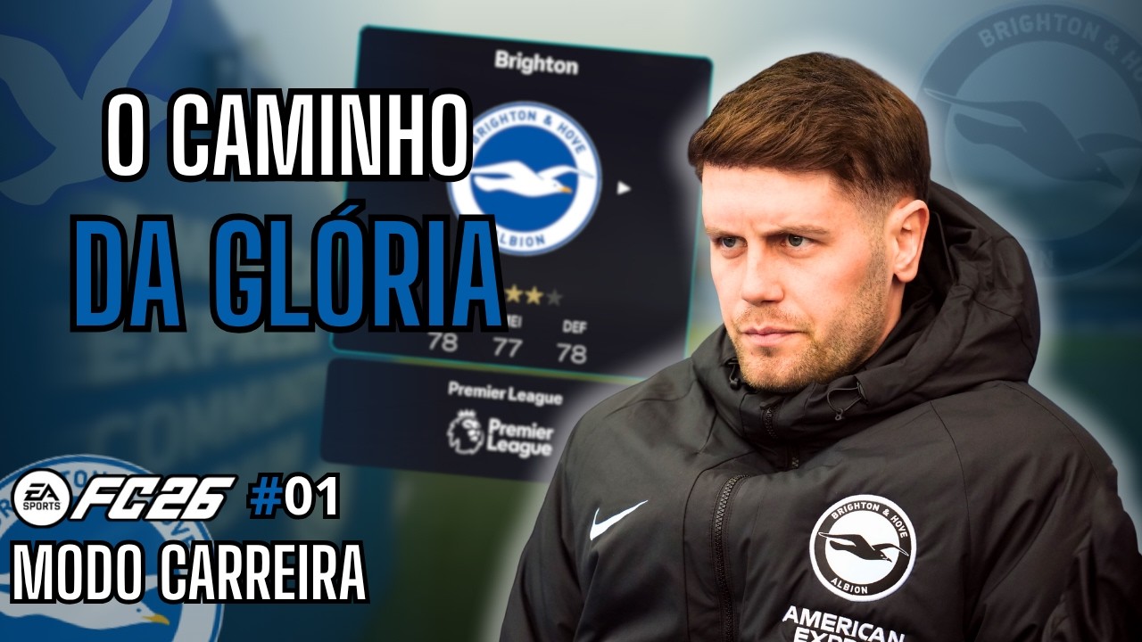 O INÍCIO do nosso CAMINHO DA GLÓRIA em um Modo Carreira Realista no EA ...