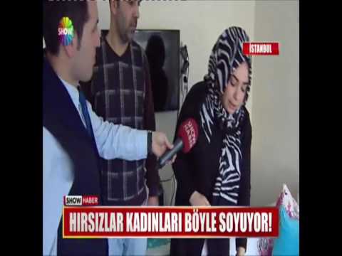 Hırsızlar kadınları böyle soyuyor!