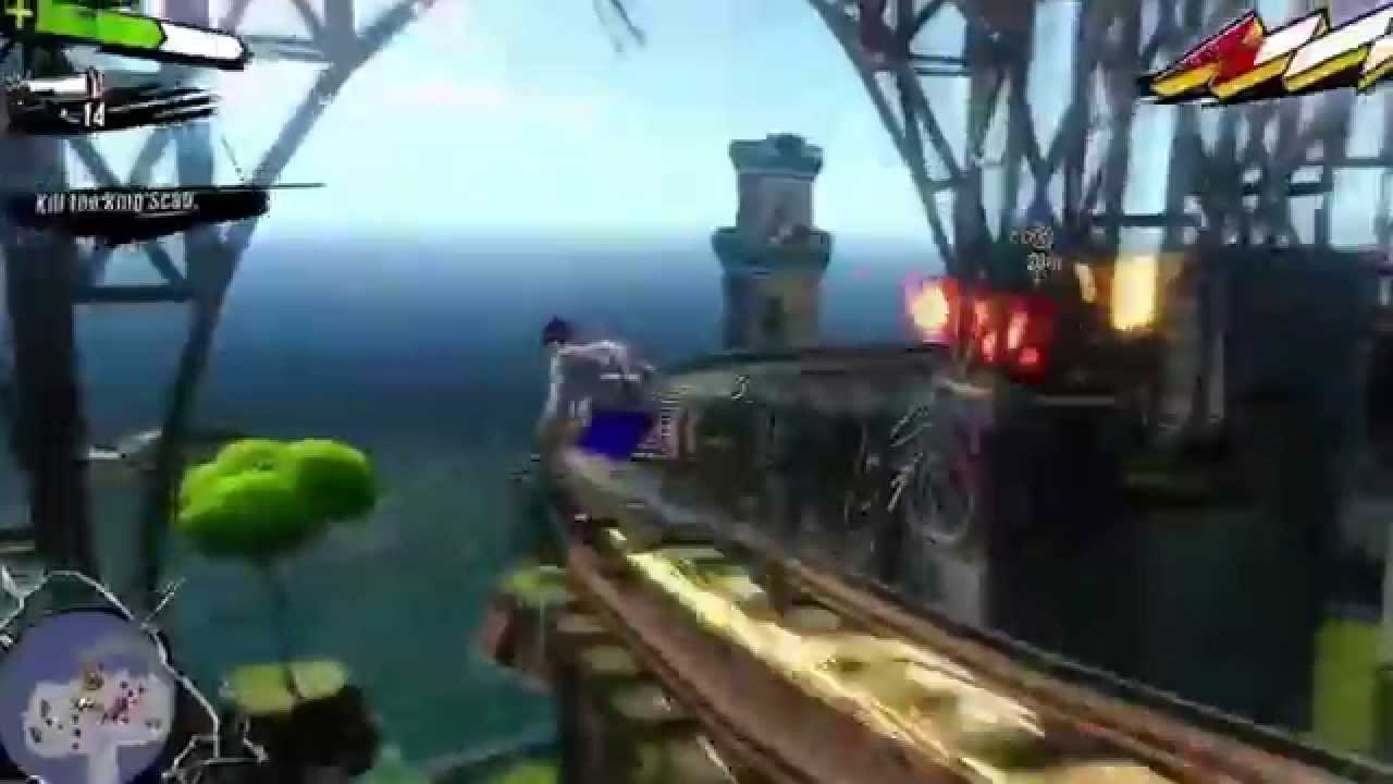 Sunset Overdrive Scab King Boss Fight - YouTube