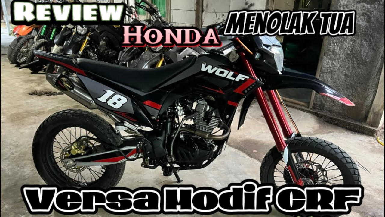 Review Versa Modif CRF 150 Gantengg @AGUSSANTOSO002 #reviewtrail - YouTube