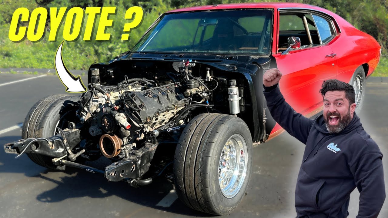 Building a NASCAR Inspired Coyote Swapped Chevelle!! - YouTube