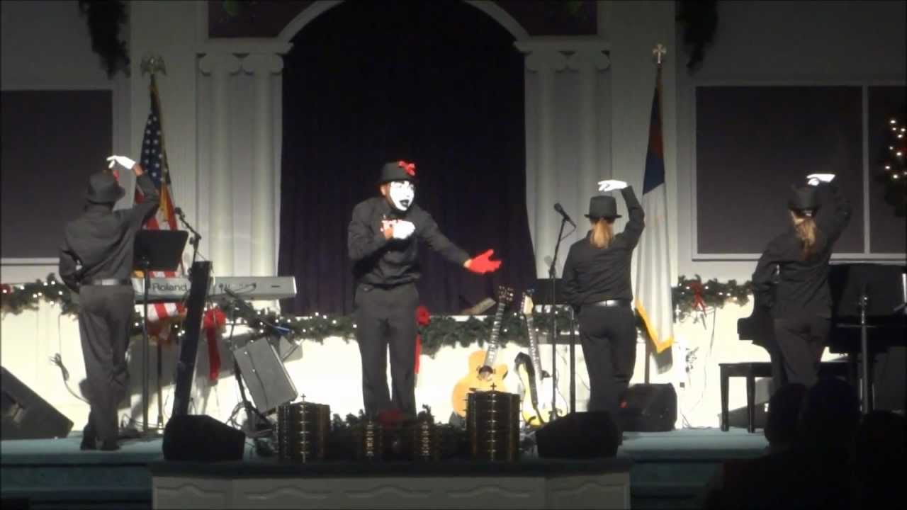 "Joy To The World" Mime (Father's Vineyard Mime Team) - YouTube