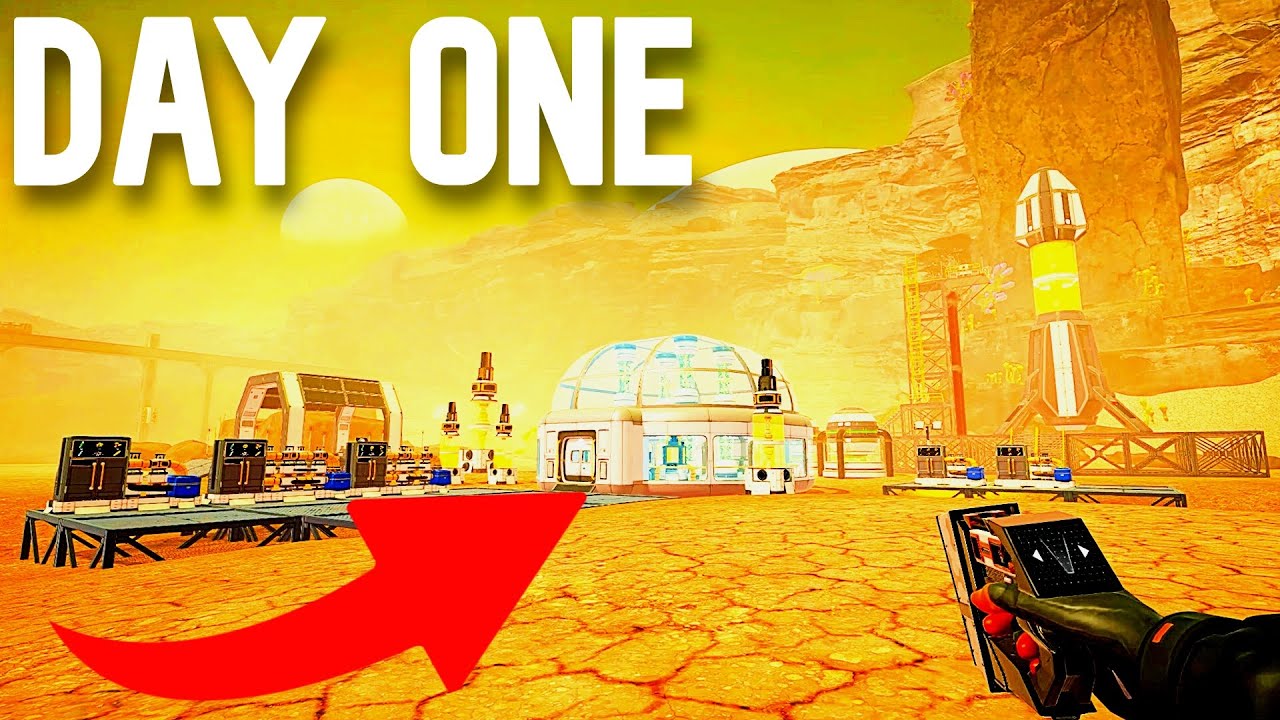 DAY ONE SURVIVAL - Building An All New Base to Survive This TOXIC ...