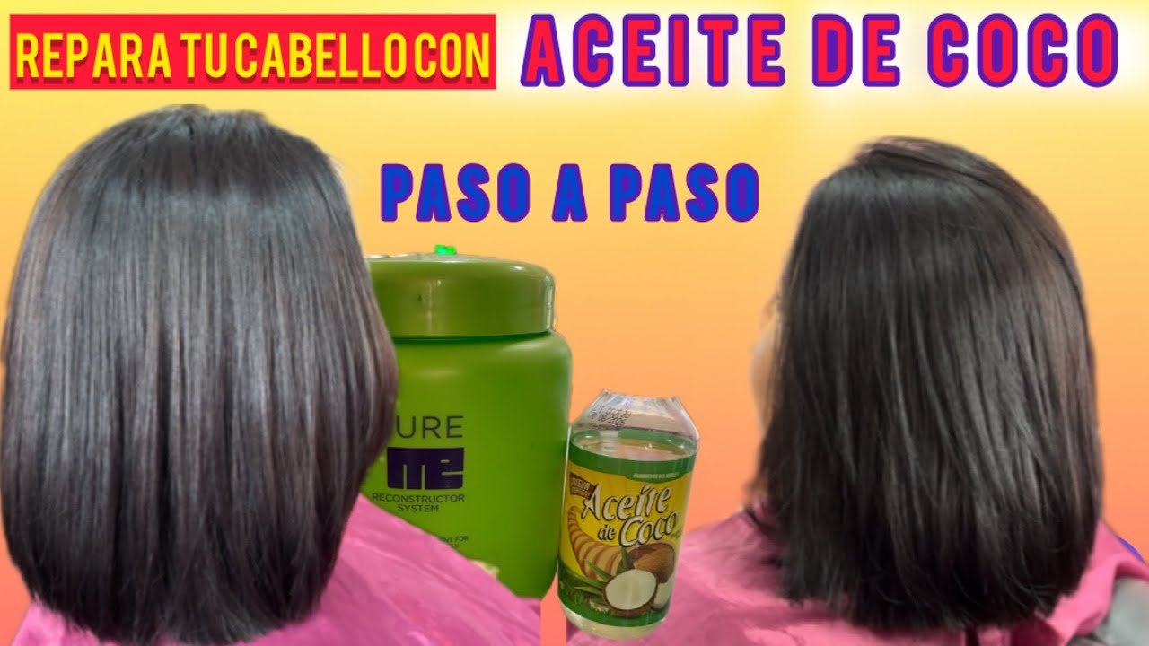 ACEITE DE COCO EN EL CABELLO | Tratamiento Paso a Paso y Beneficios ...