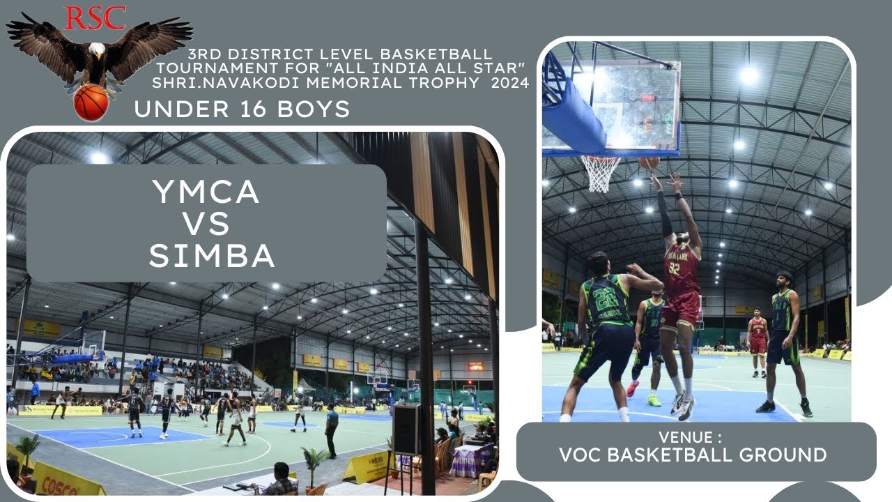 YMCA Vs SIMBA | UNDER 16 BOYS |RSC | Shri.Navakodi Memorial Trophy 2024 ...