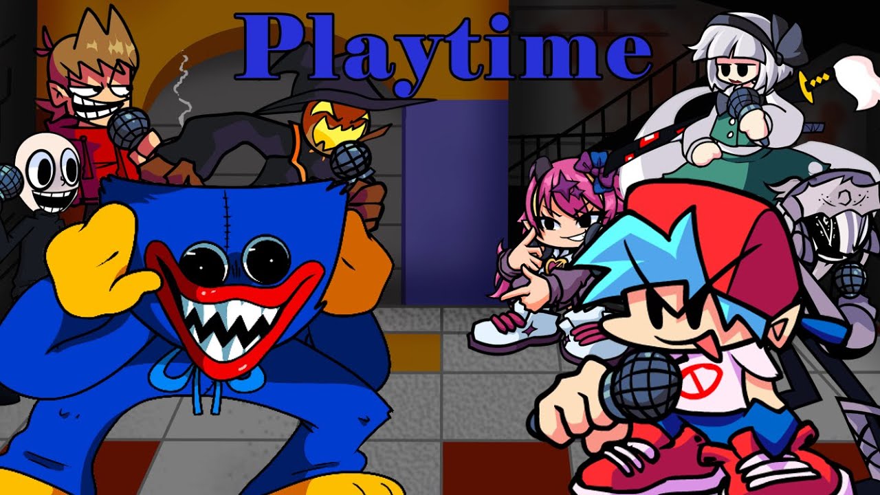 【FNF】Playtime - We all sang together - YouTube