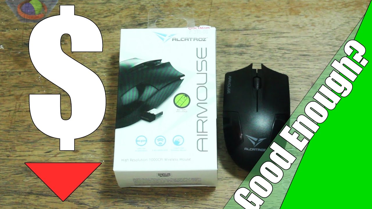 Alcatroz Airmouse Review - Inexpensive Wireless Mouse but is it Good ...