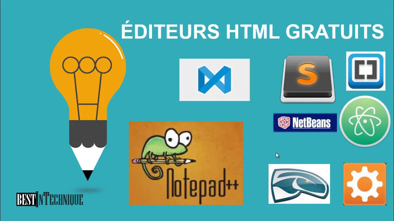 2) HTML - Editeur - YouTube