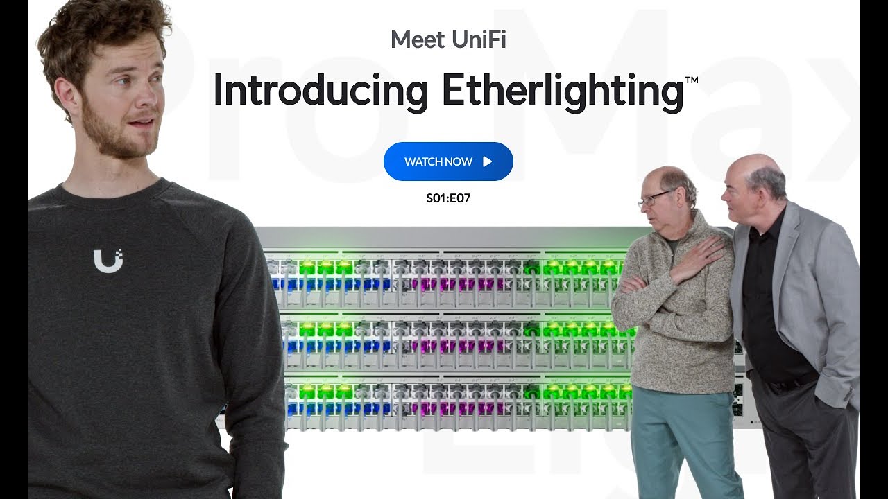 Meet UniFi - Introducing Etherlighting™ - YouTube