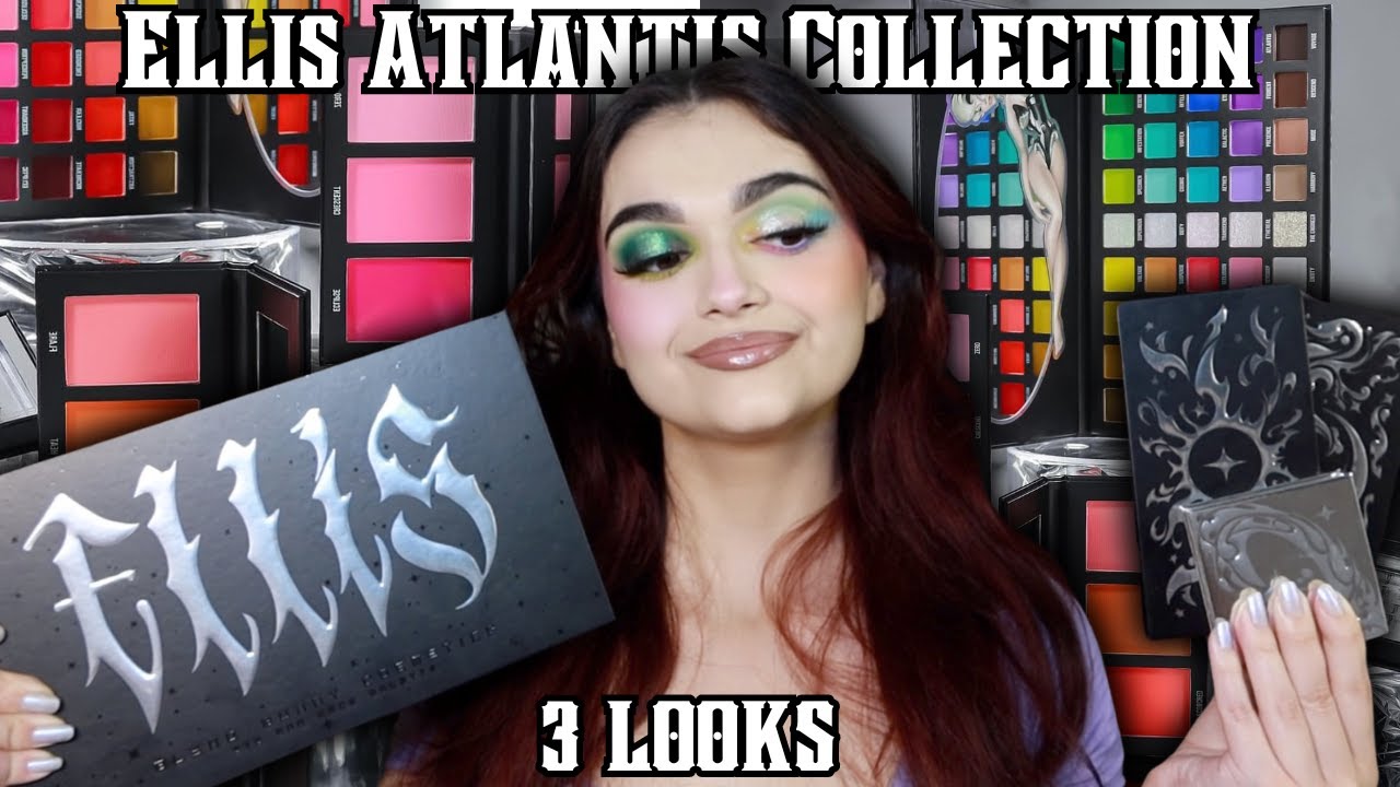NEW! BLEND BUNNY COSMETICS X ELLIS ATLANTIS COLLECTION - YouTube