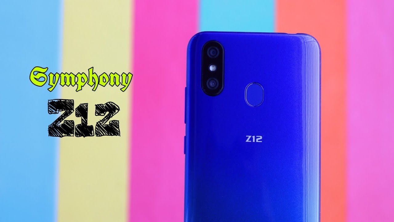 Symphony Z12 Bangla Review | 7990Tk Budget Device😘😘 - YouTube