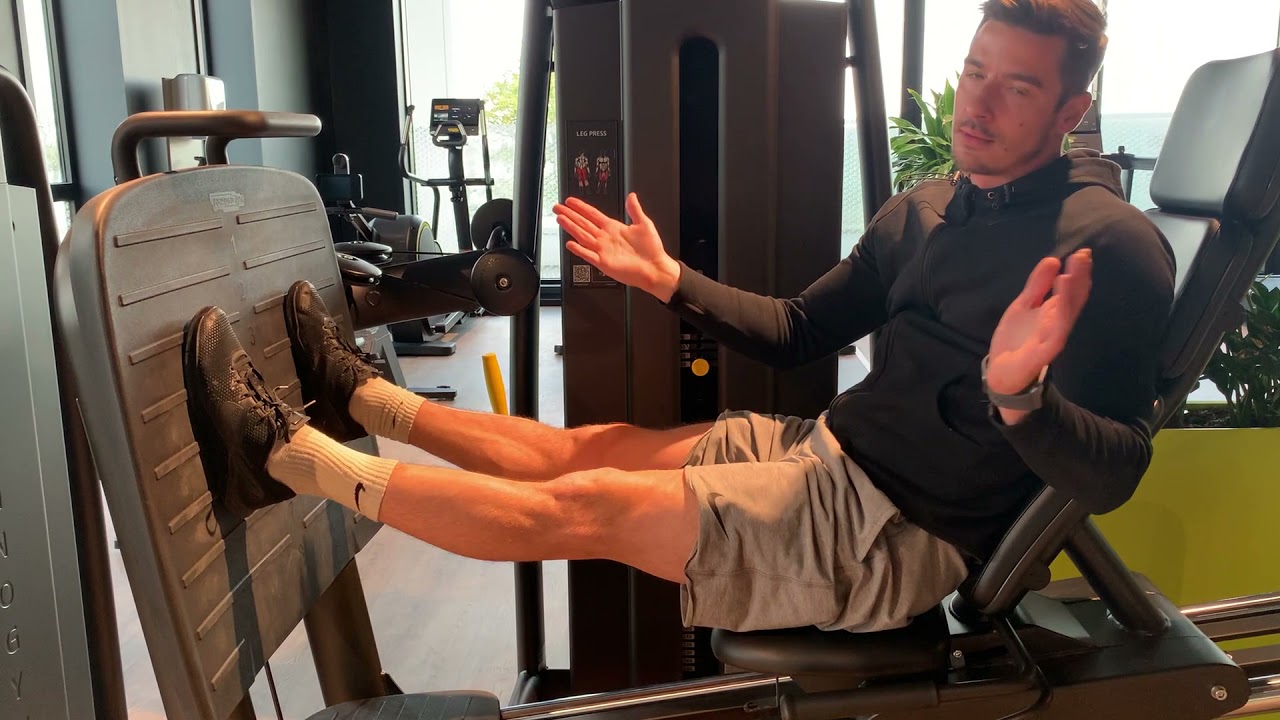 Explication du leg press - MUSCULATION - YouTube