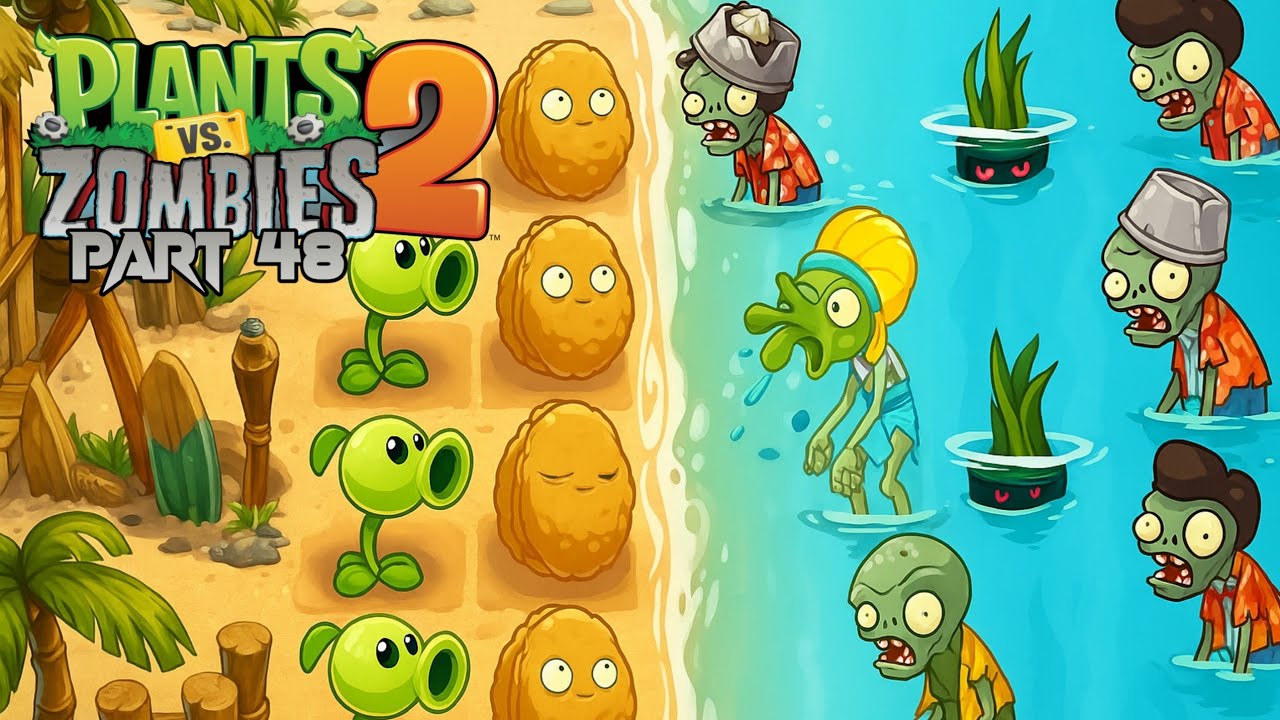 Plants vs. Zombies 2 Gameplay Walkthrough Part 48 | iOS, Android - YouTube