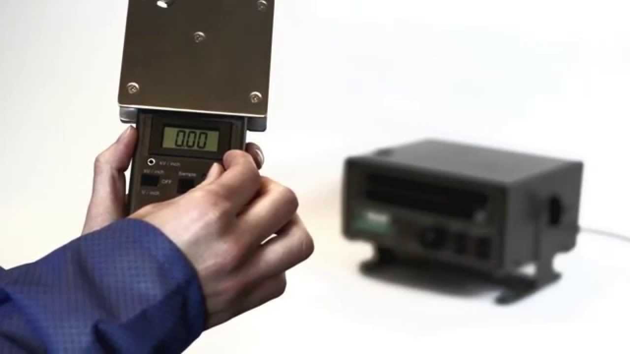 Mounting the CPM-720A Charge Plate to the PFM-711A Field Meter - YouTube