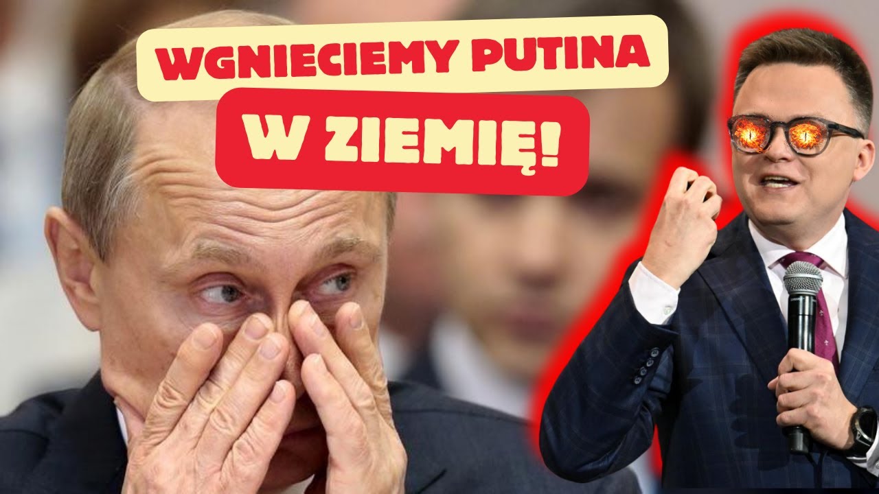 Hołownia: PUTINA WGNIECIEMY W ZIEMIĘ!!! - YouTube