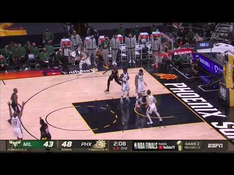 Mikal Bridges vs MIL 27 PTS      NBA FINALS GAME 2                7.08.21